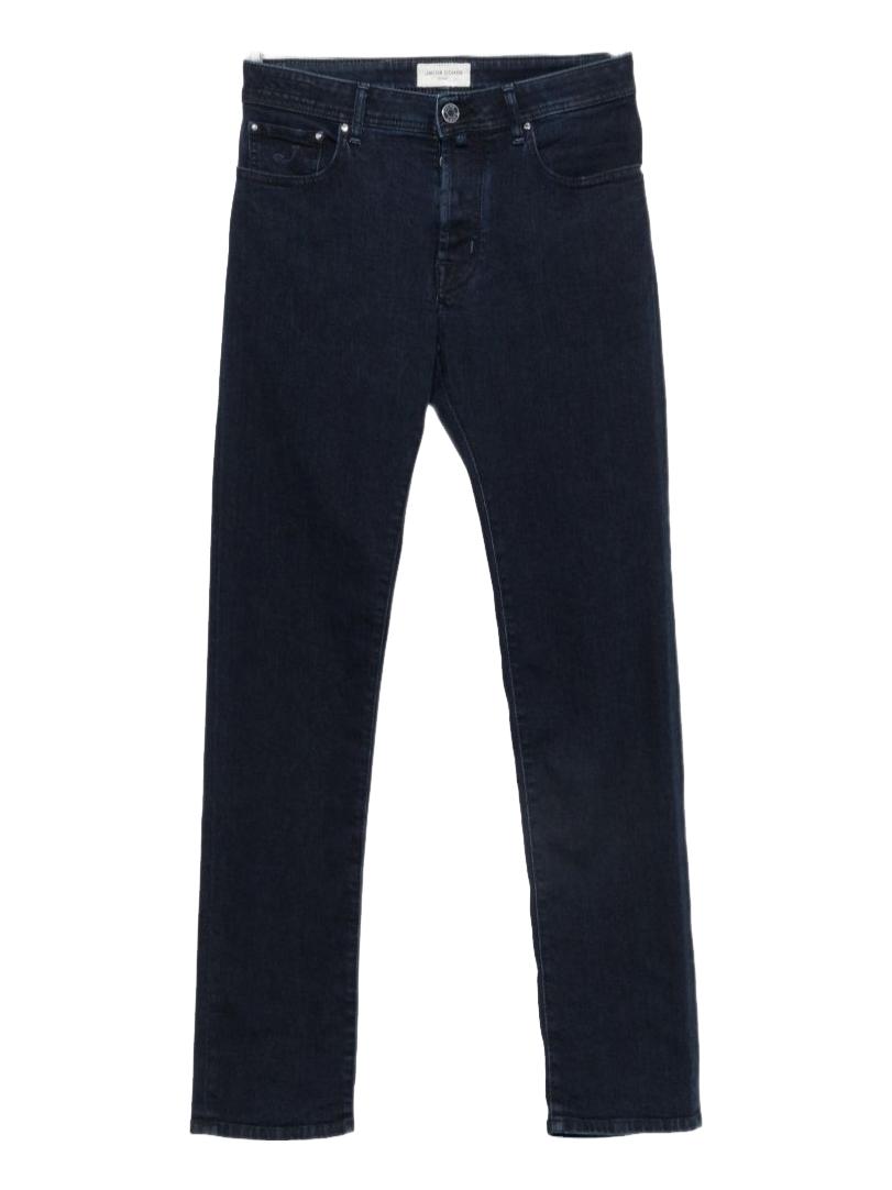 JACOB COHEN Jacob Cohen Slim-Fit Jeans with Logo Patch